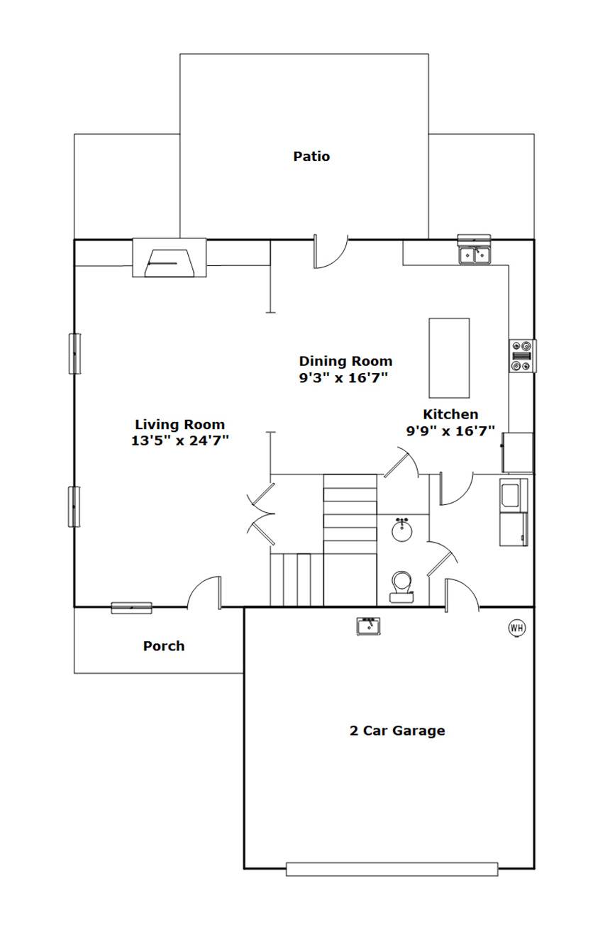 174 Derby Dr , West Columbia SC 29170 - Interactive FLoor Plan